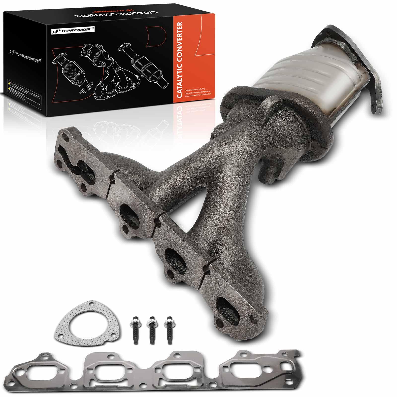 A-Premium Exhaust Manifold Catalytic Converter Kit Direct-Fit ...