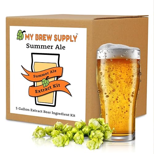 My Brew Supply Summer Ale Extract Kit | Golden Light, Wheat, & Pilsen ...
