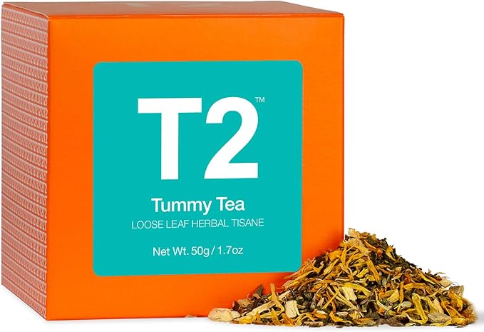 T2 Tea Tummy Tea Loose Leaf Herbal Tea in Box, 50g: Amazon.com.au ...