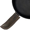 Amazon.com: Hide & Drink, Full Grain Leather Hot Handle, Cast Iron ...