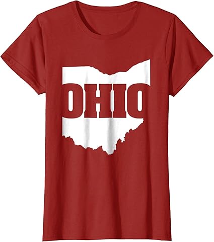 Amazon.com: Ohio T-shirt Ohio Home Tee I Love Ohio My Home Ohio: Clothing