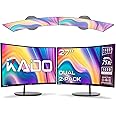Amazon.com: Kado Dual Monitor Setup - 2-Pack 27" Curved 1920x1080 ...