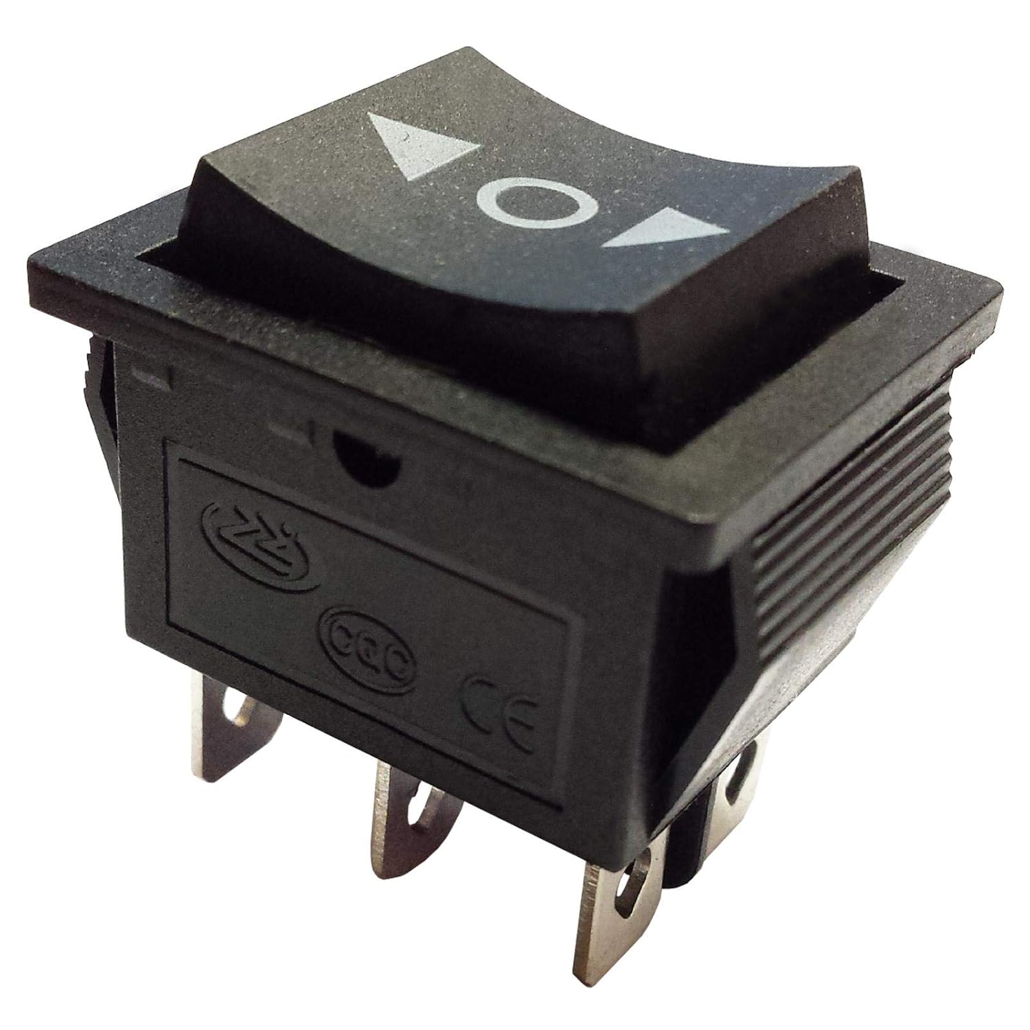 DPDT Taster Ein-/Aus, TASTER ON/OFF/ON Einbauöffnung ca 28.5x21.5mm, 6 ...