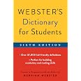 Amazon.com: Webster's Dictionary for Students, Sixth Edition, Newest ...