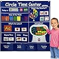 Amazon.com: Circle Learning Time Center Pocket Chart Calendar ...