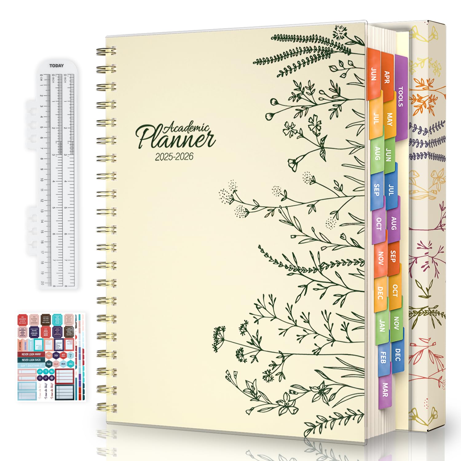 Mua Jun 2025-Dec 2026 Academic Monthly Weekly Daily Planner for School ...