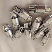 Amazon.com: SEALIGHT 194 LED Bulb, 168 2825 T10 W5W LED Bulbs, 6000K ...
