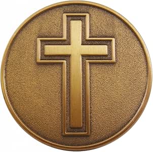 Amazon.com: Christian Coin Cross Coin Collectible Gifts Religious ...