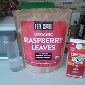 Amazon.com : Organic Red Raspberry Leaf - Herbal Tea (200+ Cups) - Cut ...