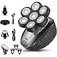 Amazon.com: Roziaplus 7D Head Shavers for Bald Men 5 in 1 Waterproof ...
