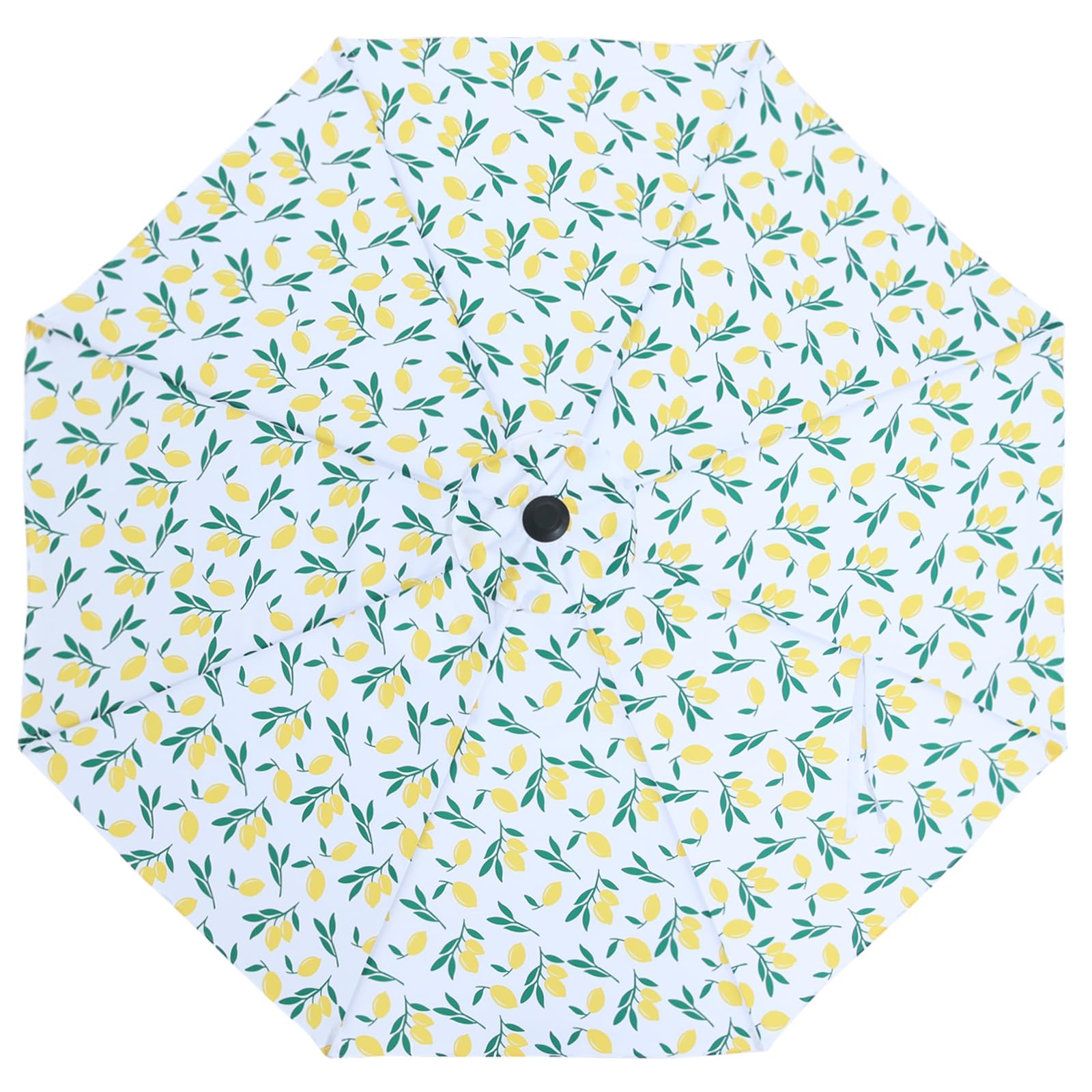 MASTERCANOPY Patio Umbrella 9 ft Replacement Canopy for 8 Ribs-Yellow ...