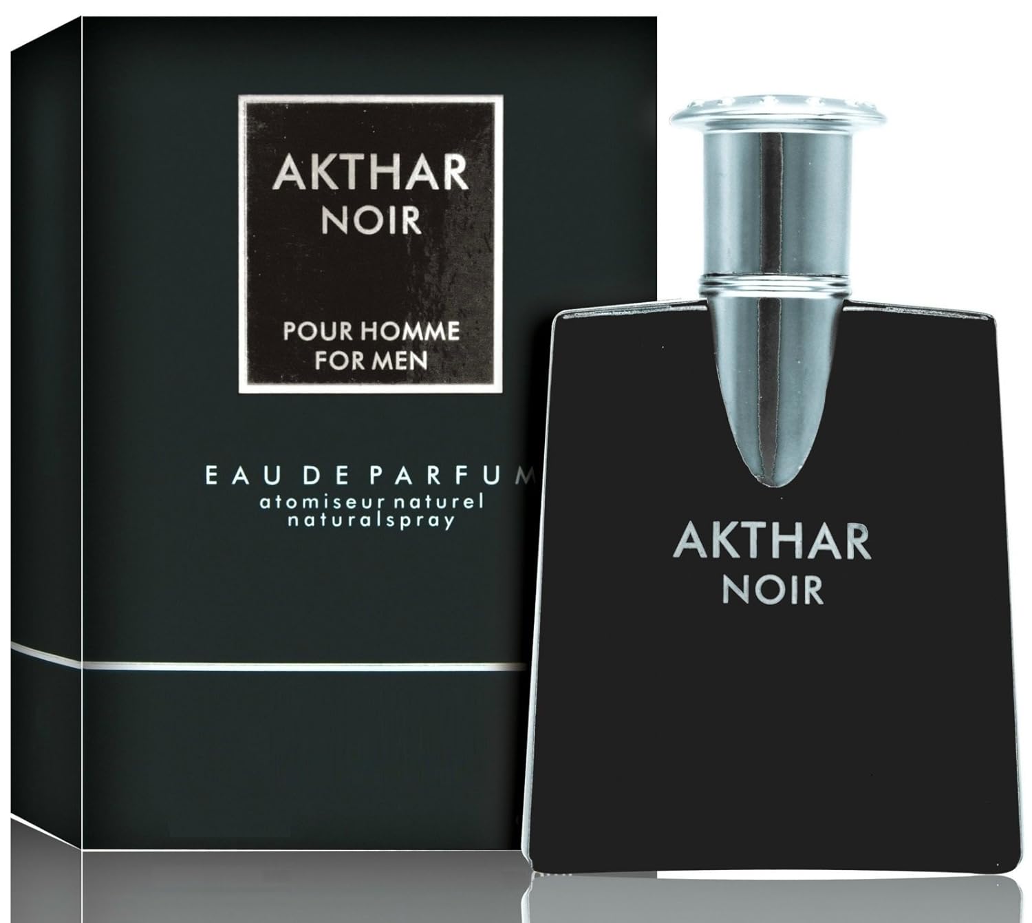 Buy Akthar Noir Eau De Toilette Spray For Men, 2.5 Ounce 75 Ml - Scent ...