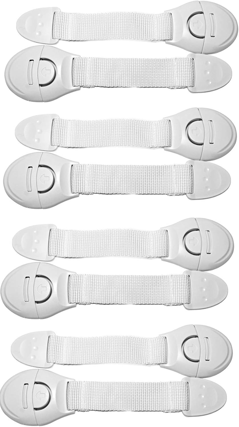 8 PCK KIDZGUARD Baby PROOFING Safety Lock with 3M ADHESIVES| Drawer ...