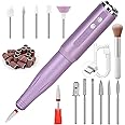 Amazon.com: LiQiAMEi Nail Drill and Dremel - 14-in-1 Portable USB ...