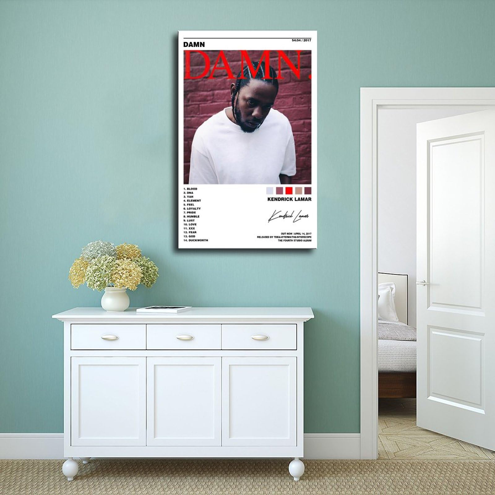 Mua Kendrick Lamar Album Poster Damn Rapper Music Canvas Poster ...