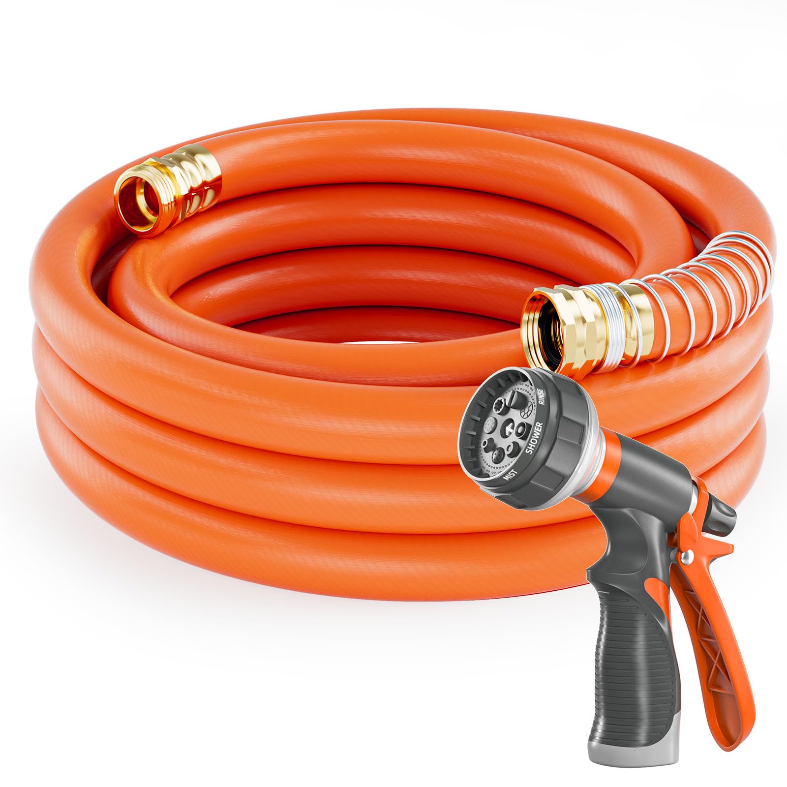 SPECILITE Garden Water Hose 25 ft x 3/4 in Heavy Duty, Flexible and ...