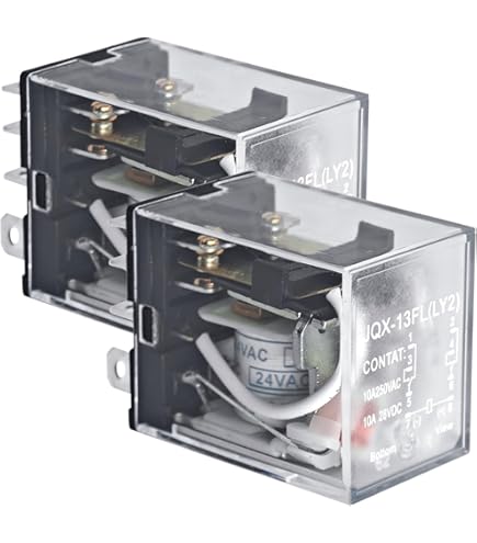 Uxcell Dpdt Iec255 Electromagnetic Power Relay Delay Dc