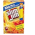 Amazon.com: Slim Jim Mild Flavor Snack-Sized Meat Stick Multipack,0.28 ...