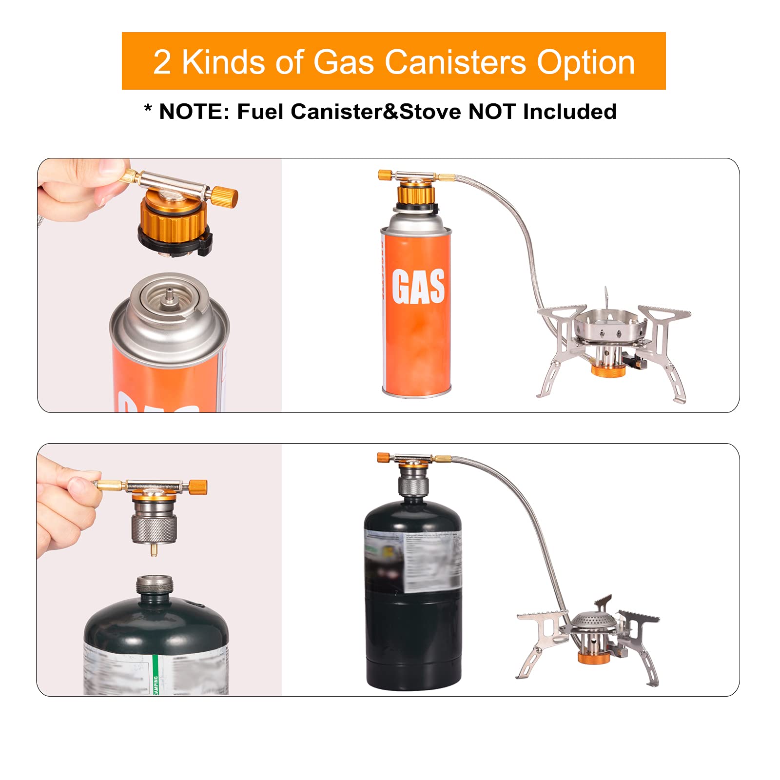 Mua Camping Stove Adapter Propane to Butane Adapter 1 Lb Propane Tank ...