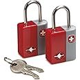 Amazon.com | SwissGear TSA-Approved Travel Sentry Luggage Locks - Set ...
