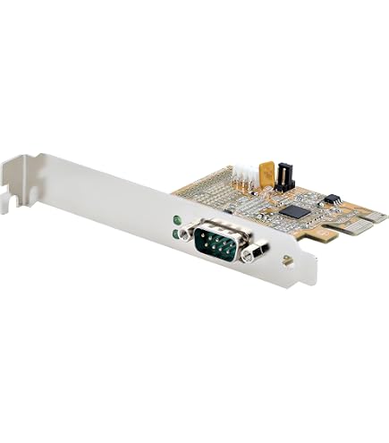 Laptop Serial Port 2-Port DB9 (RS-232) Serial PCI Card, 16550 UART ...