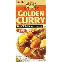 Amazon.com : S&B Golden Curry Sauce Mix, Mild,Medium Hot and Hot 7.8 ...