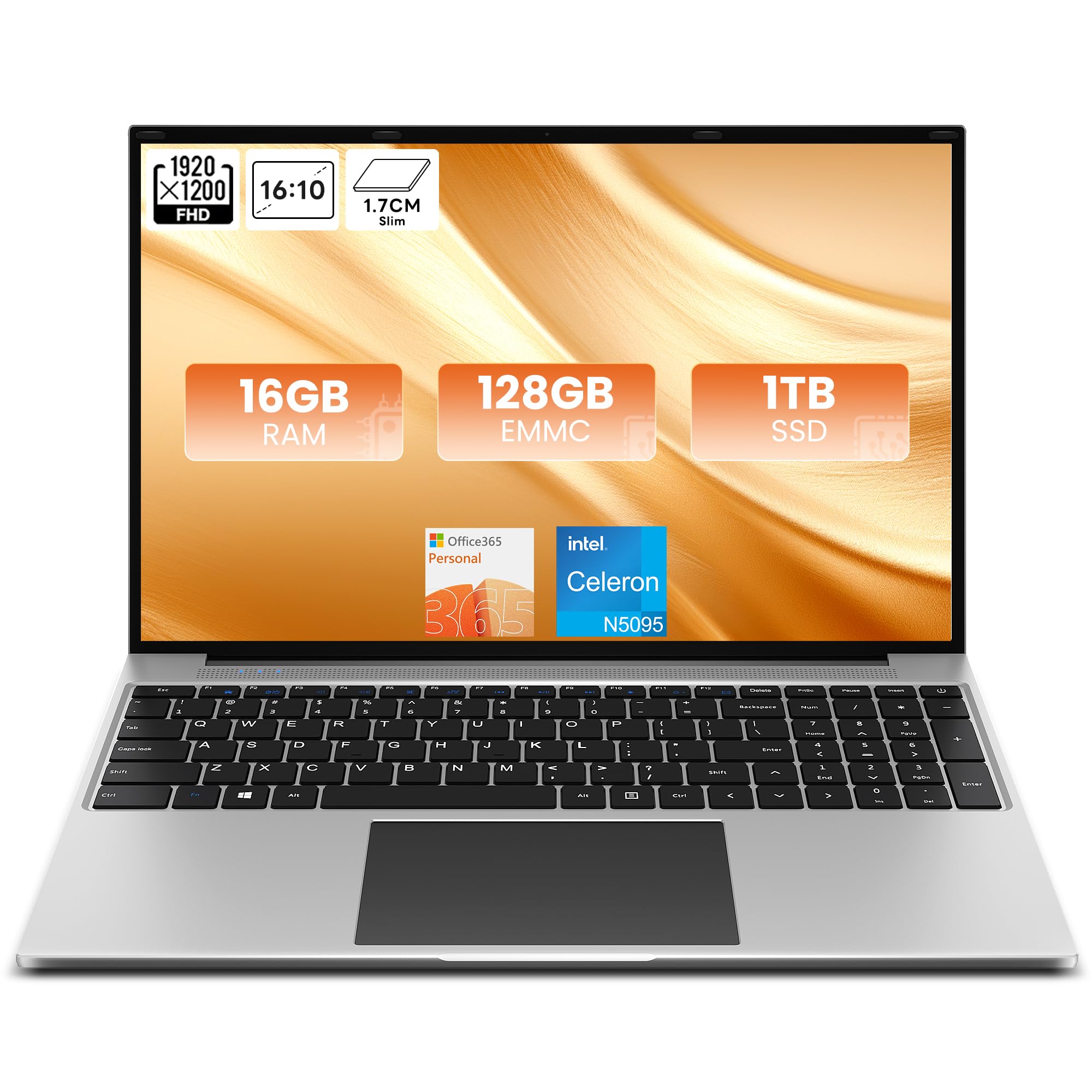 Mua Laptop Computer, 16GB DDR4 128GB EMMC, 1TB SSD, Laptops with Office ...