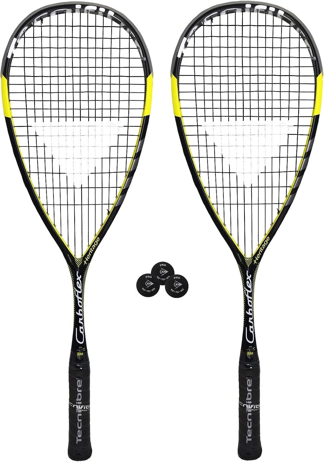 Tecnifibre Carboflex 125 Heritage Basaltex Squash Racket – BigaMart