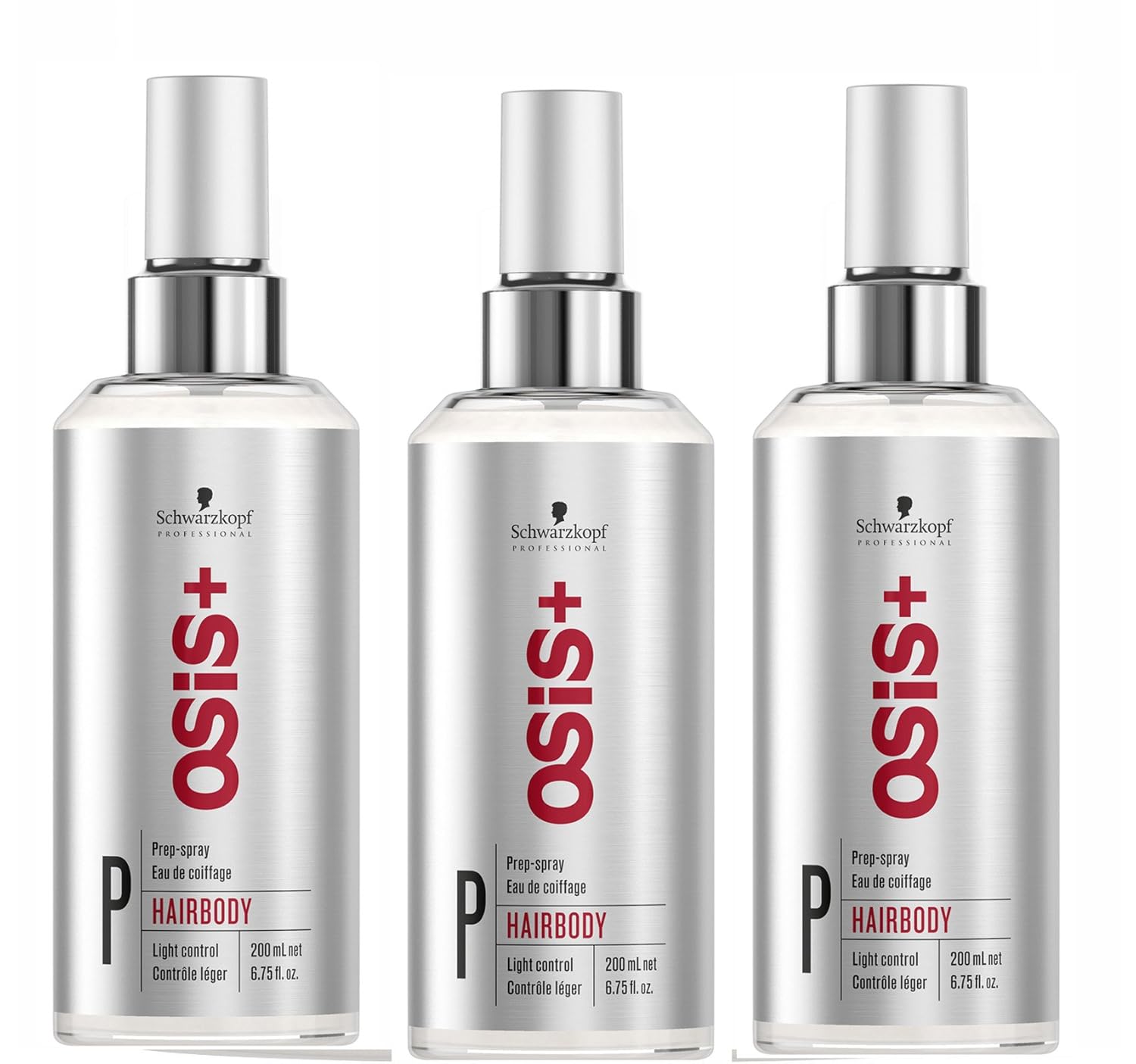 Schwarzkopf OSiS+ Hairbody 3 x 200 ml Osis Volume Styling- und ...