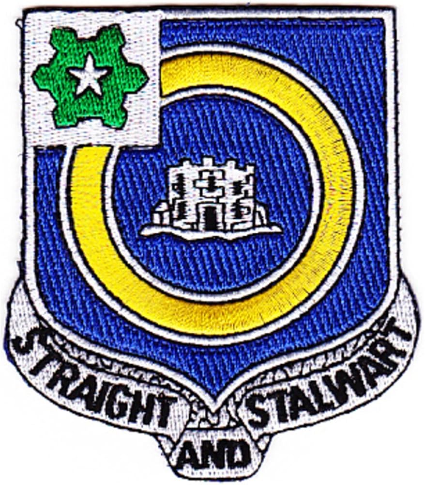 Amazon.com: 41st Infantry Regiment Patch Straight And Stalwart: Clothing