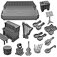 Amazon.com: 3DEGOS Music and Sound Furniture DND Terrain for Dungeons ...
