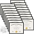 Amazon.com - YixangDD 18 PACK Certificate Frames 8.5 x 11, Black Diploma Frame Document Frame ...