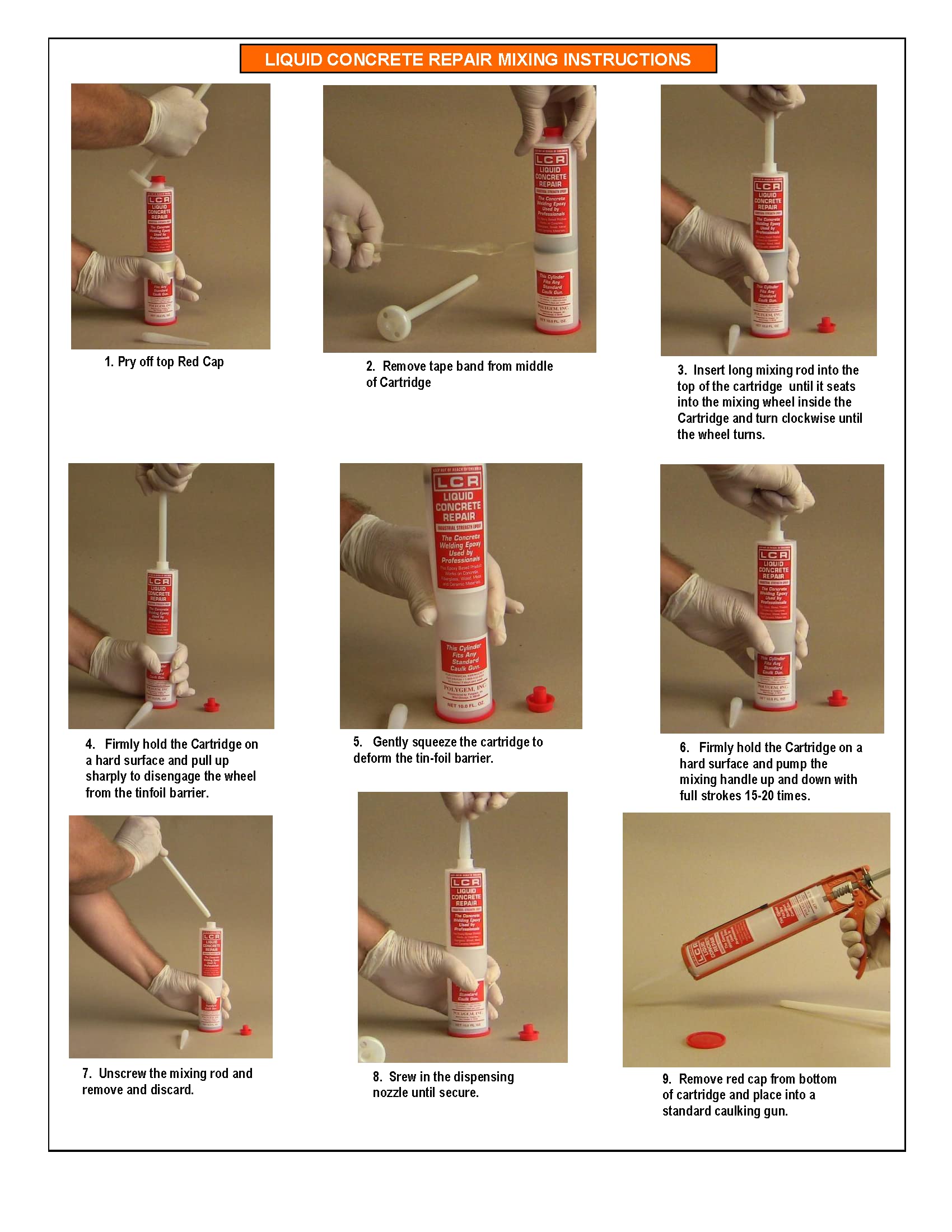 POLYGEM EPOXY LCR Injection Epoxy Part A Resin And B Hardener With 7 ...