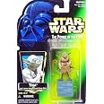Amazon.com: Star Wars Power of the Force Yoda Red Card Action Figure ...