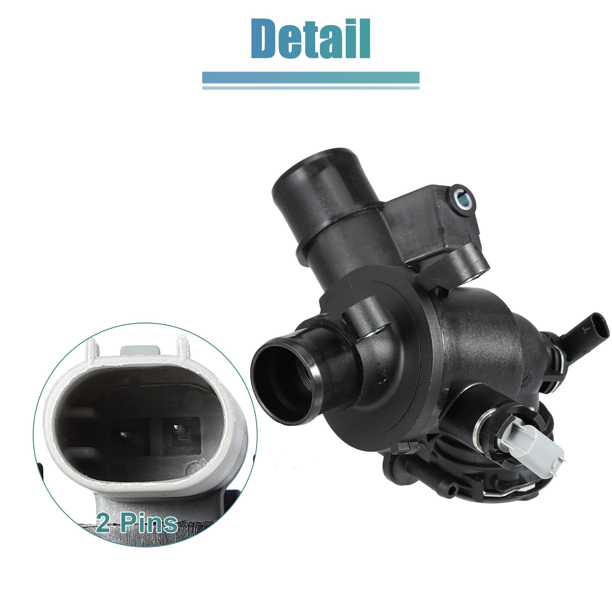 Mua X AUTOHAUX 6512001715 Engine Coolant Thermostat Housing Assembly ...