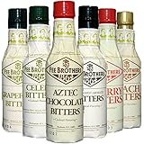 Amazon.com : Fee Brothers Bar Cocktail Bitters - Set of 6 : Cocktail ...