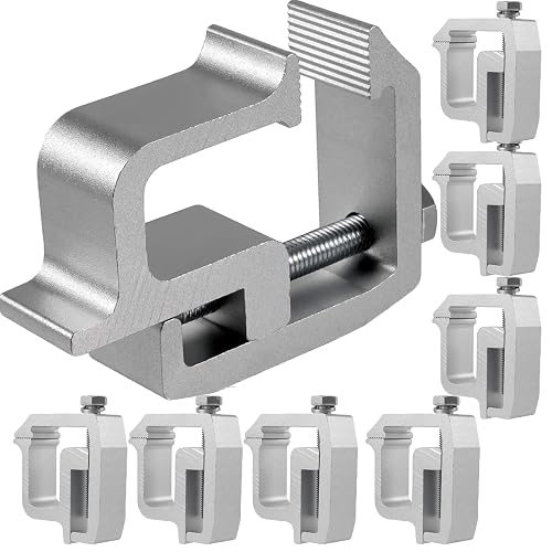 ZEONHAK 8 PCS Truck Topper Clamps, Heavy Duty Truck Cap Mounting Clamps ...