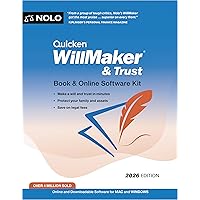 Quicken Willmaker & Trust 2025: Book & Online Software Kit: Nolo ...