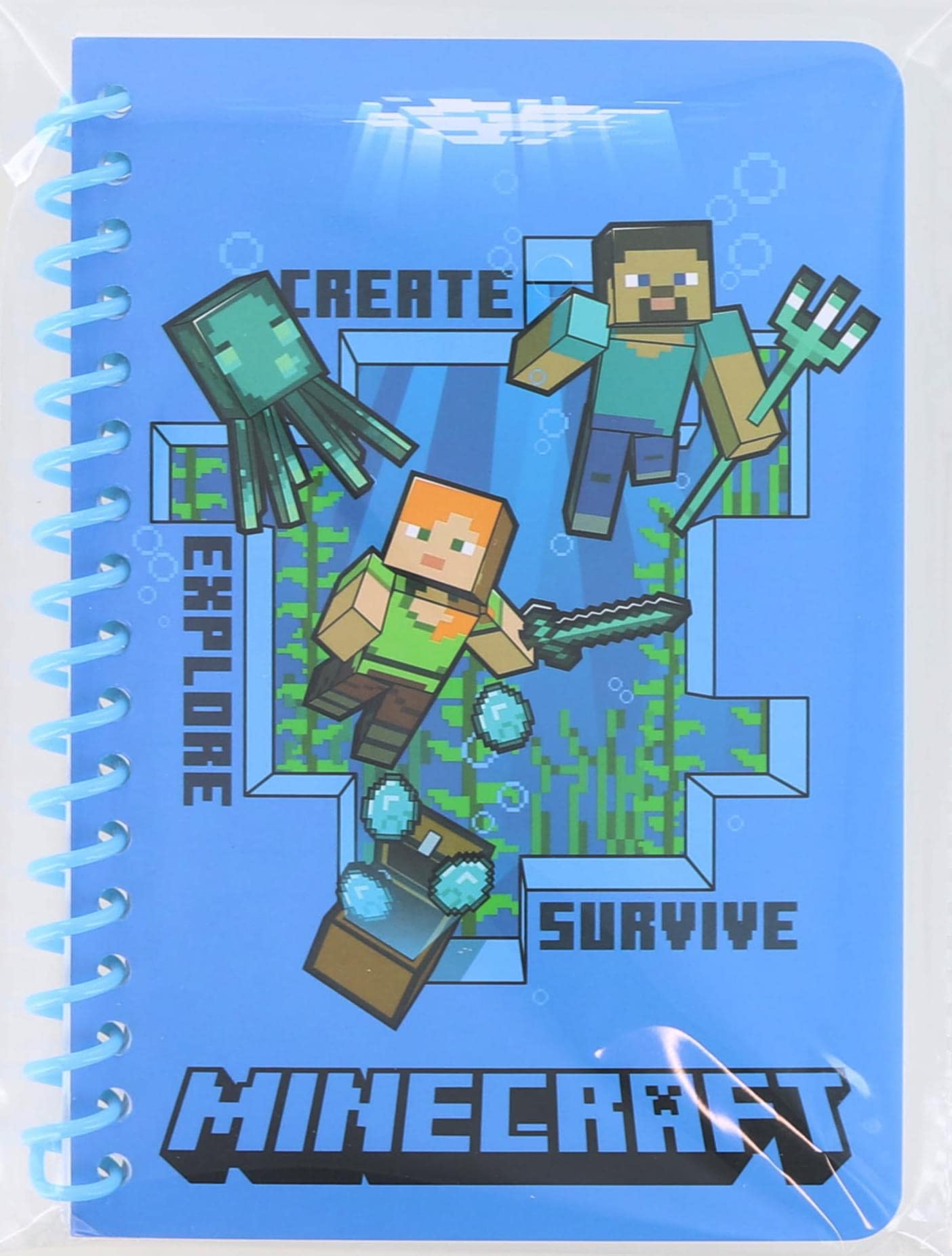Mua Minecraft Spiral Notebook with Pen | 50 Sheets trên Amazon Mỹ chính ...