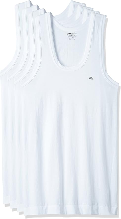 Buy Lux Cozi Men's Cotton Vest (Pack of 4) at Amazon.in