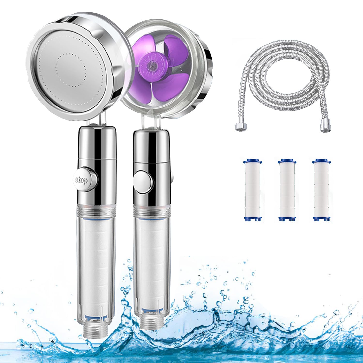 Mua Shower Head Handheld Pressure Boosting Shower Head, Low Water ...
