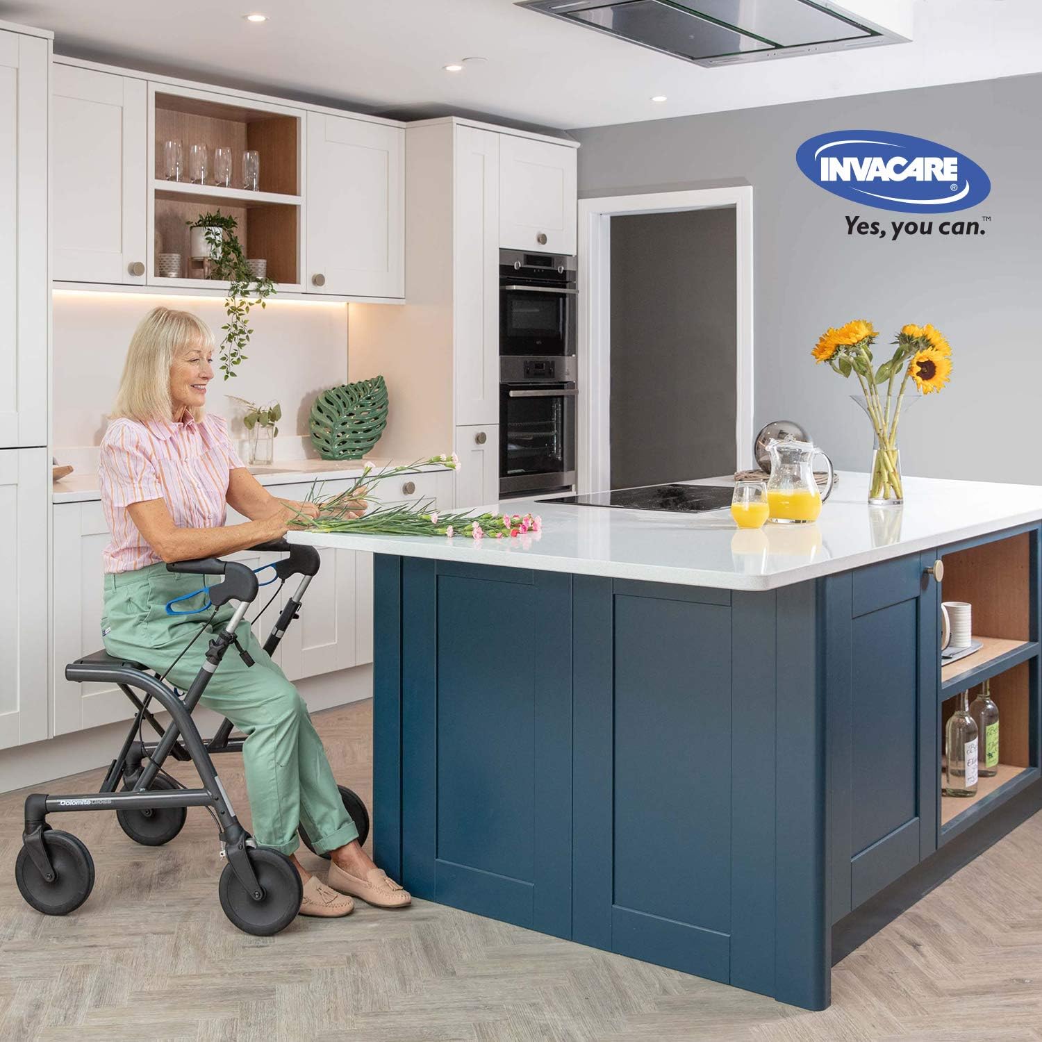 Mobility Aids – Invacare Dolomite Gloss Rollator – Mobility Aid ...