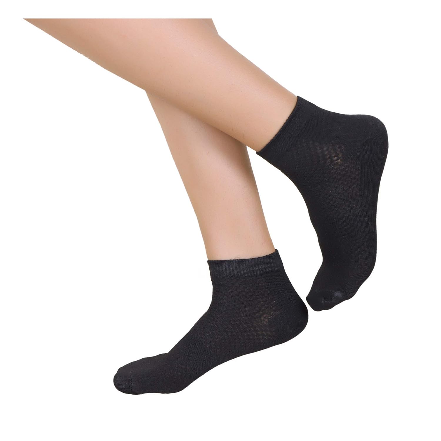 Ohio Cotton Lycra Socks for Women, Black, Free_Size, D9A1: Amazon.in ...