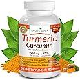 Amazon.com: Turmeric Curcumin with Black Pepper BioPerine | 1965mg ...