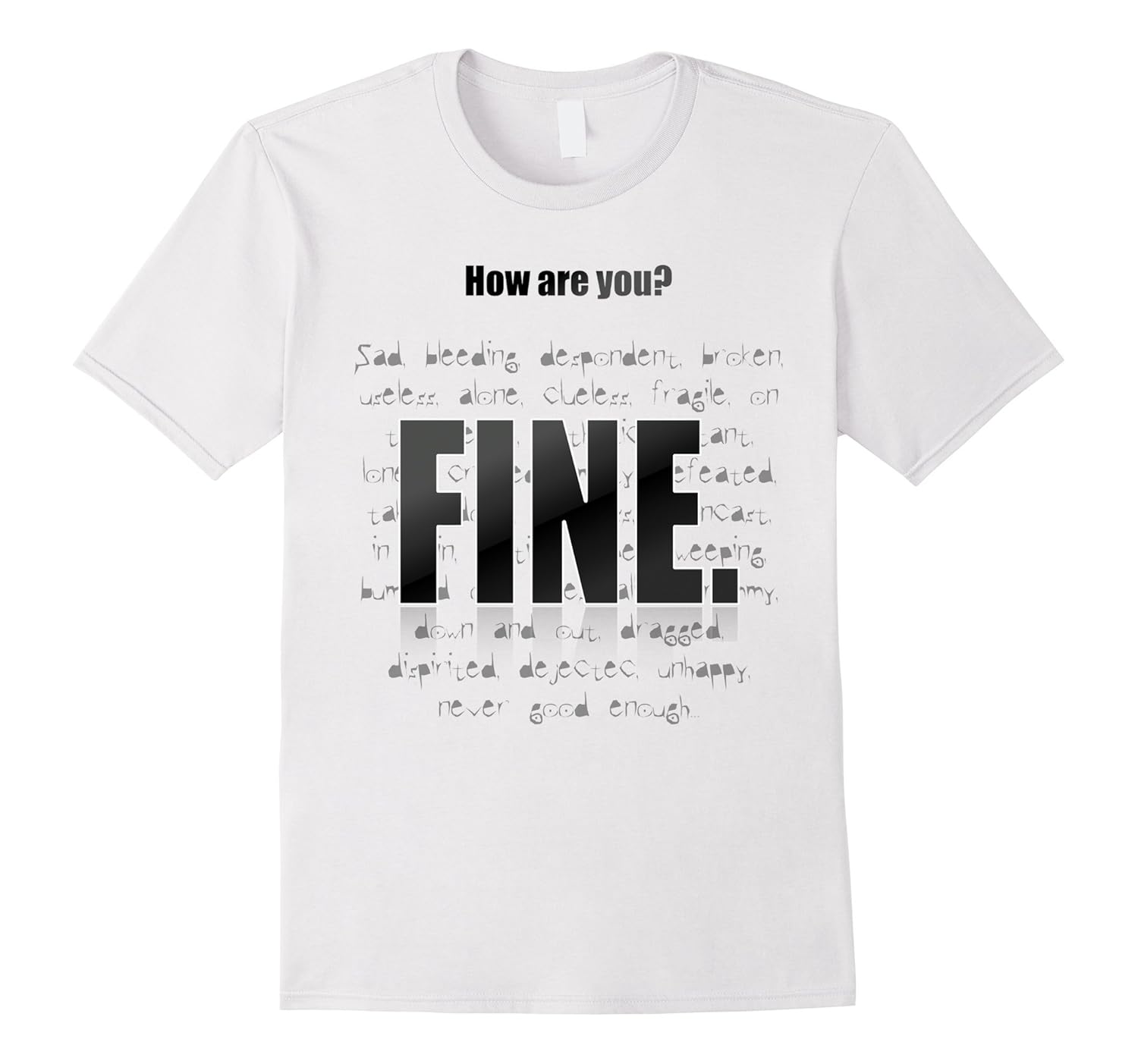 Depression t shirts: depression awareness shirt prime-4LVS