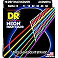 Amazon.com: DR Strings HI-DEF NEON Electric Guitar Strings (NMCE-10 ...