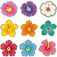 Amazon.com: BeYumi 45 Pcs Back to School Luau Hibiscus Flower Cutouts ...