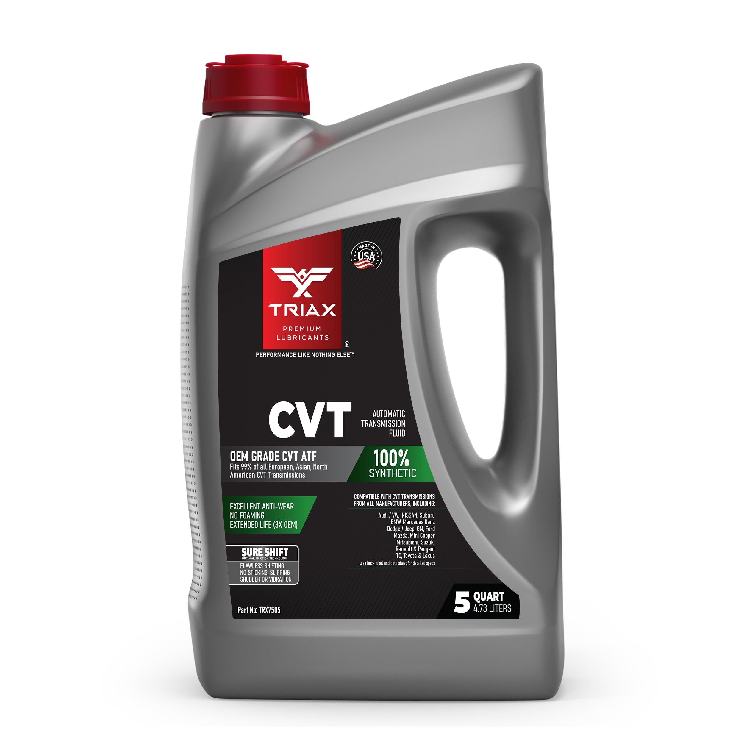 Mua TRIAX CVT ATF OEM Grade Universal Non-Slip CVT Transmission Fluid; Surpasses All OEM Specs ...