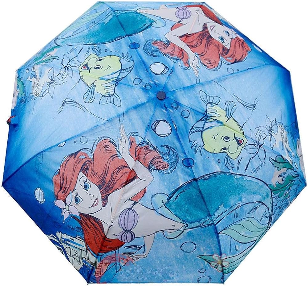 Amazon.com: Disney Princess Little Mermaid Ariel Umbrella Large ...