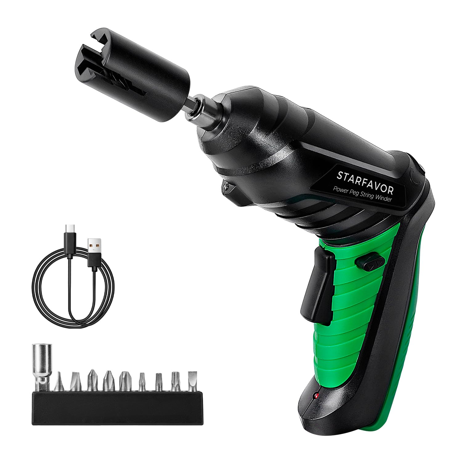 Mua Starfavor Electric String Winder, 200RPM Automatic Guitar Winding ...